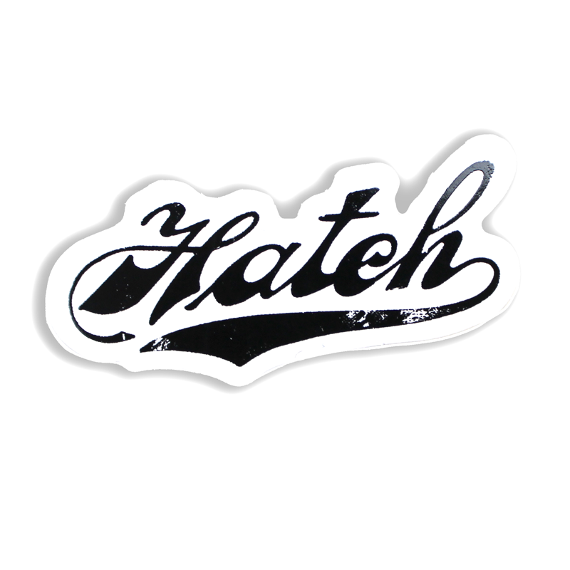 Hatch Script Sticker – Hatch Show Print