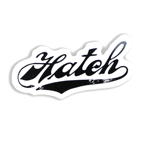 Hatch Script Sticker – Hatch Show Print