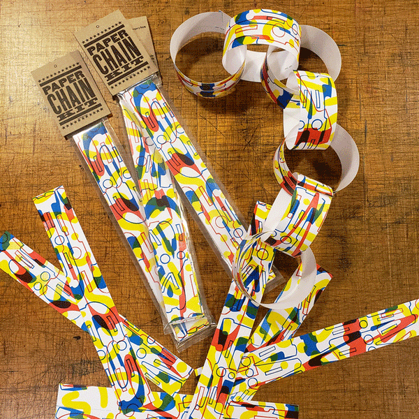Alphabet Paper Chain Kit – Hatch Show Print