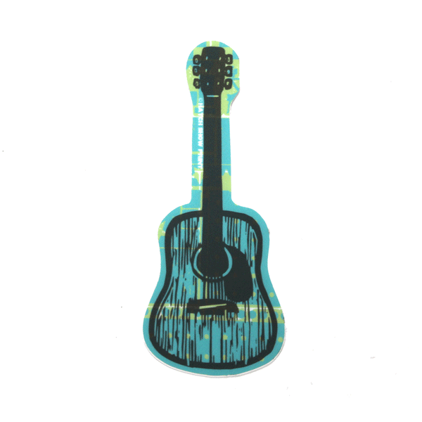 Hatch Guitar Sticker – Hatch Show Print