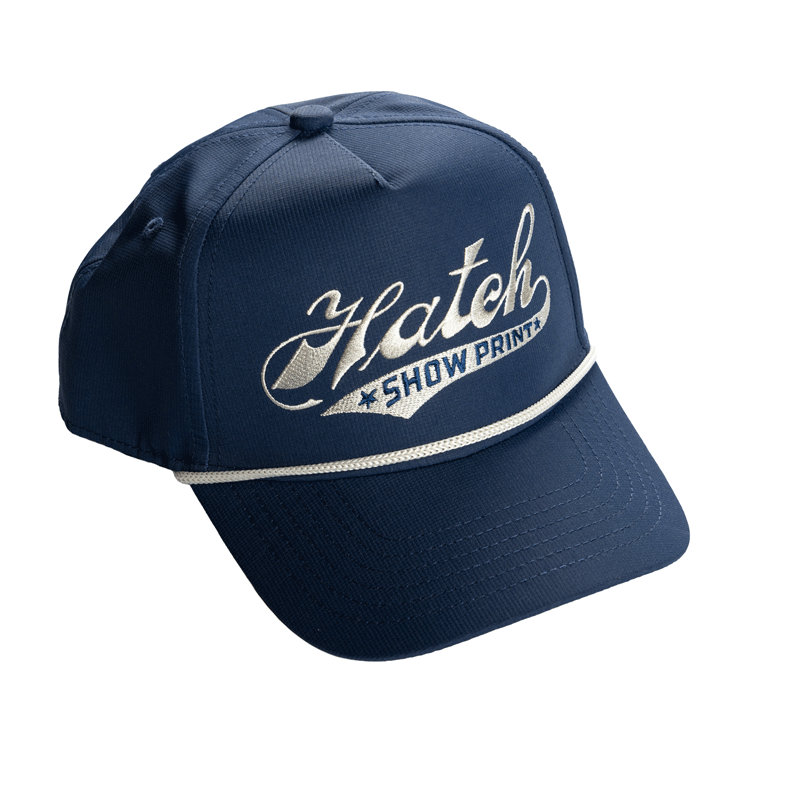 Hatch Script Rope Cap – Hatch Show Print
