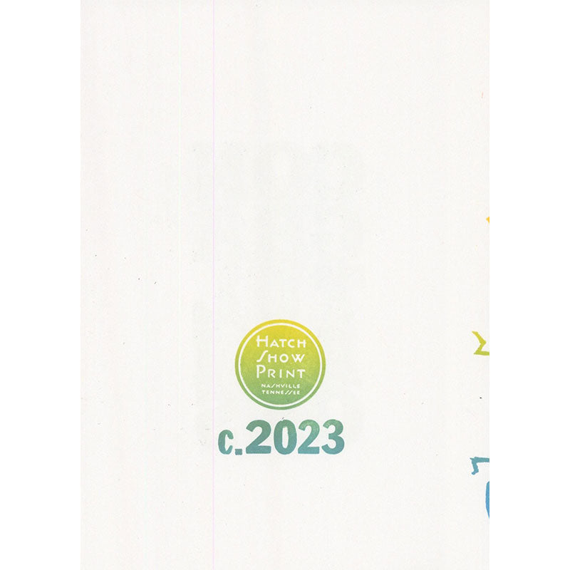 Onesie Die Cut Card – Hatch Show Print