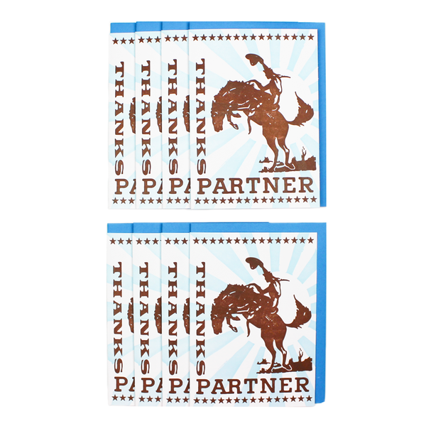 Thanks Partner Card Set – Hatch Show Print
