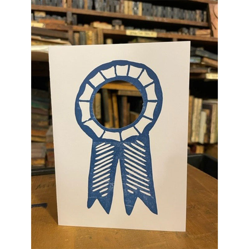 You're #1 Ribbon Die Cut Card – Hatch Show Print