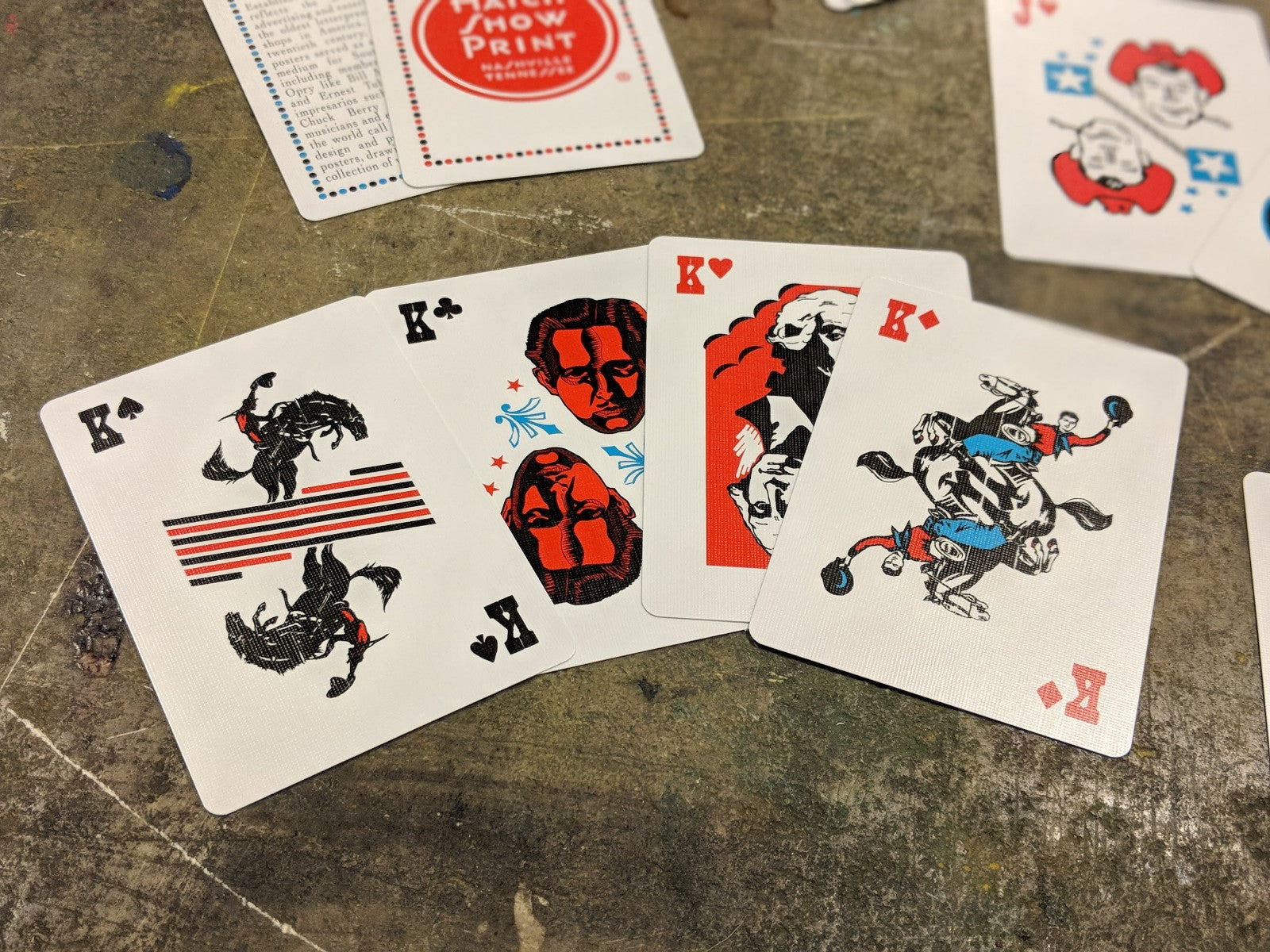 Hatch Show Print Playing Cards