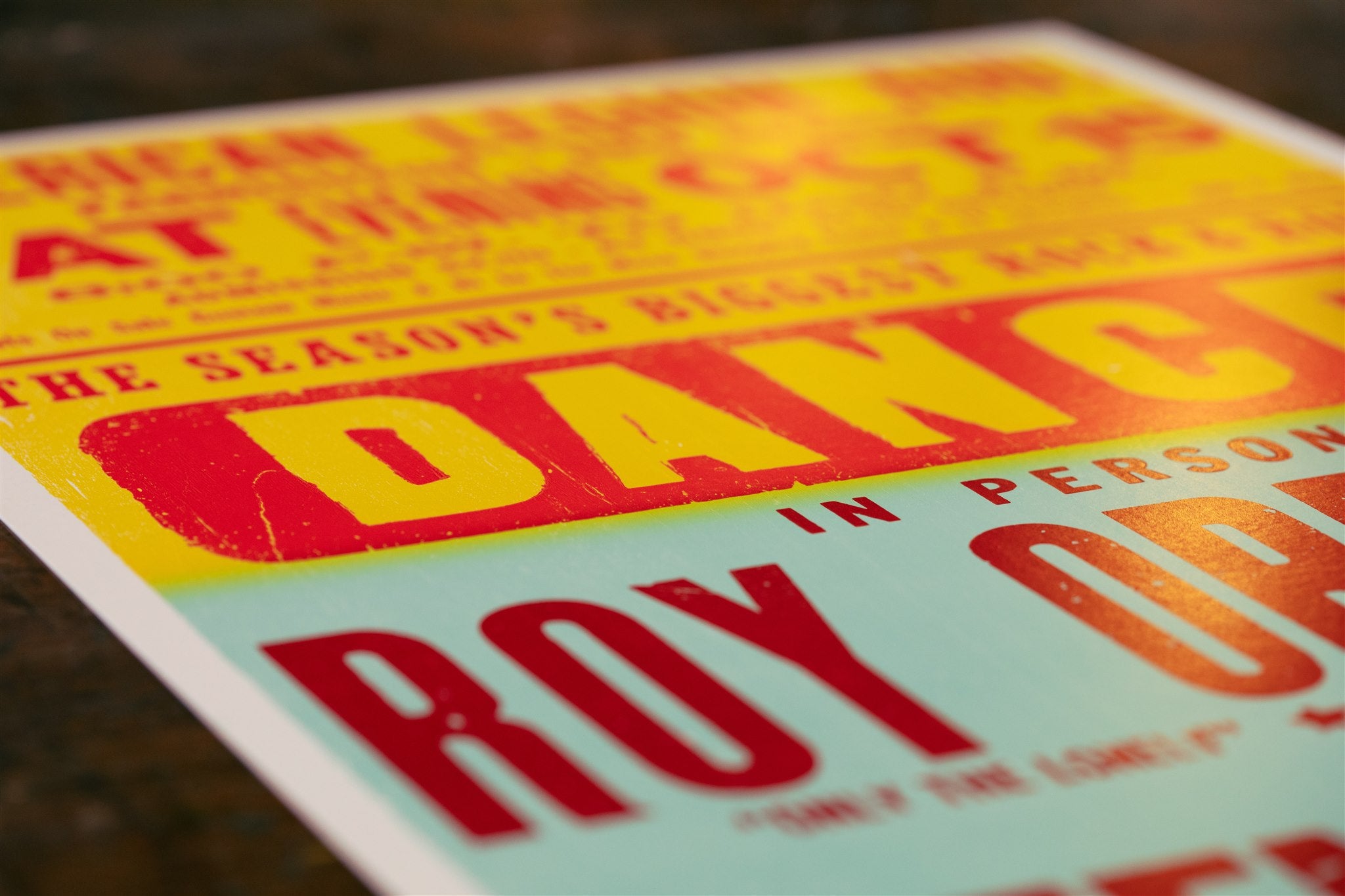 Roy Orbison Poster – Hatch Show Print