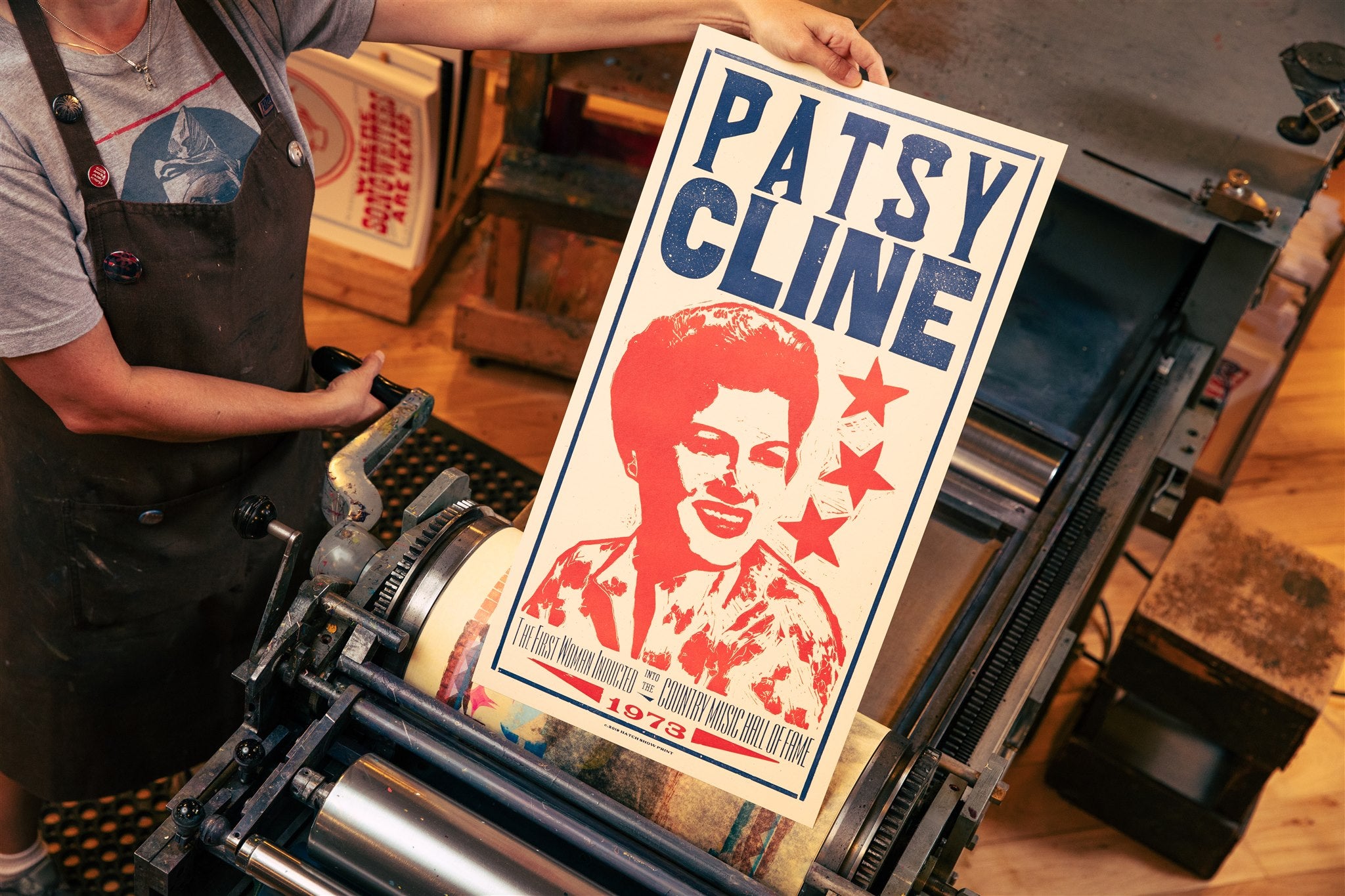 Patsy Cline Poster – Hatch Show Print