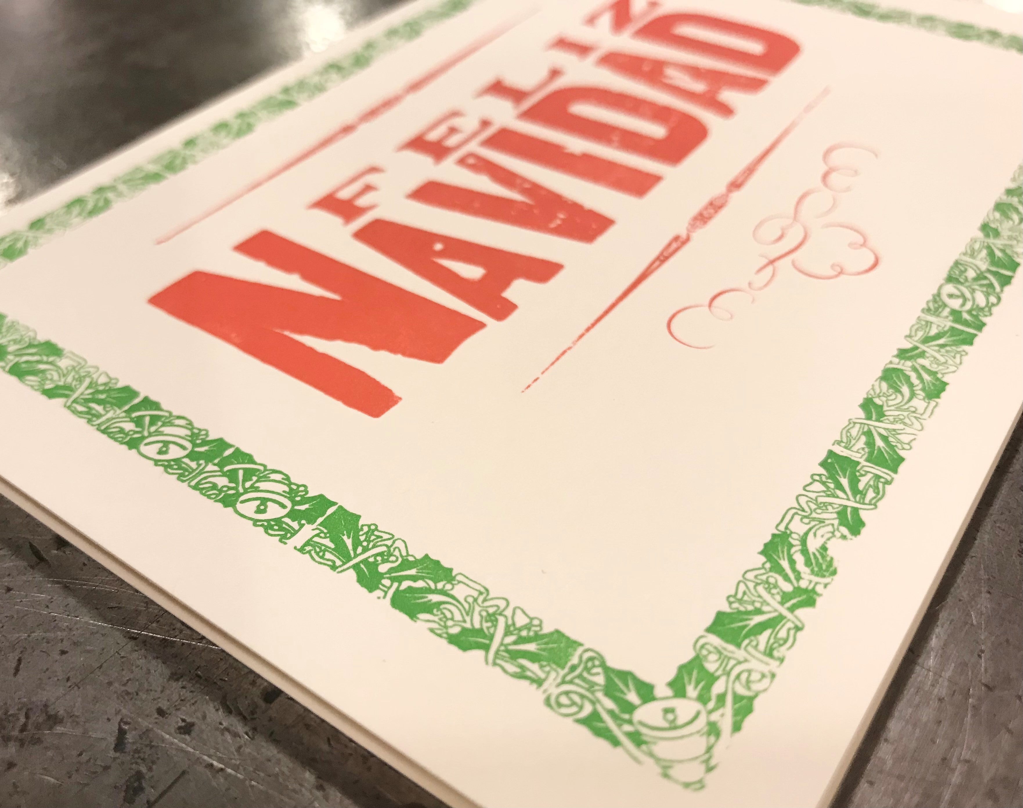Feliz Navidad Card – Hatch Show Print