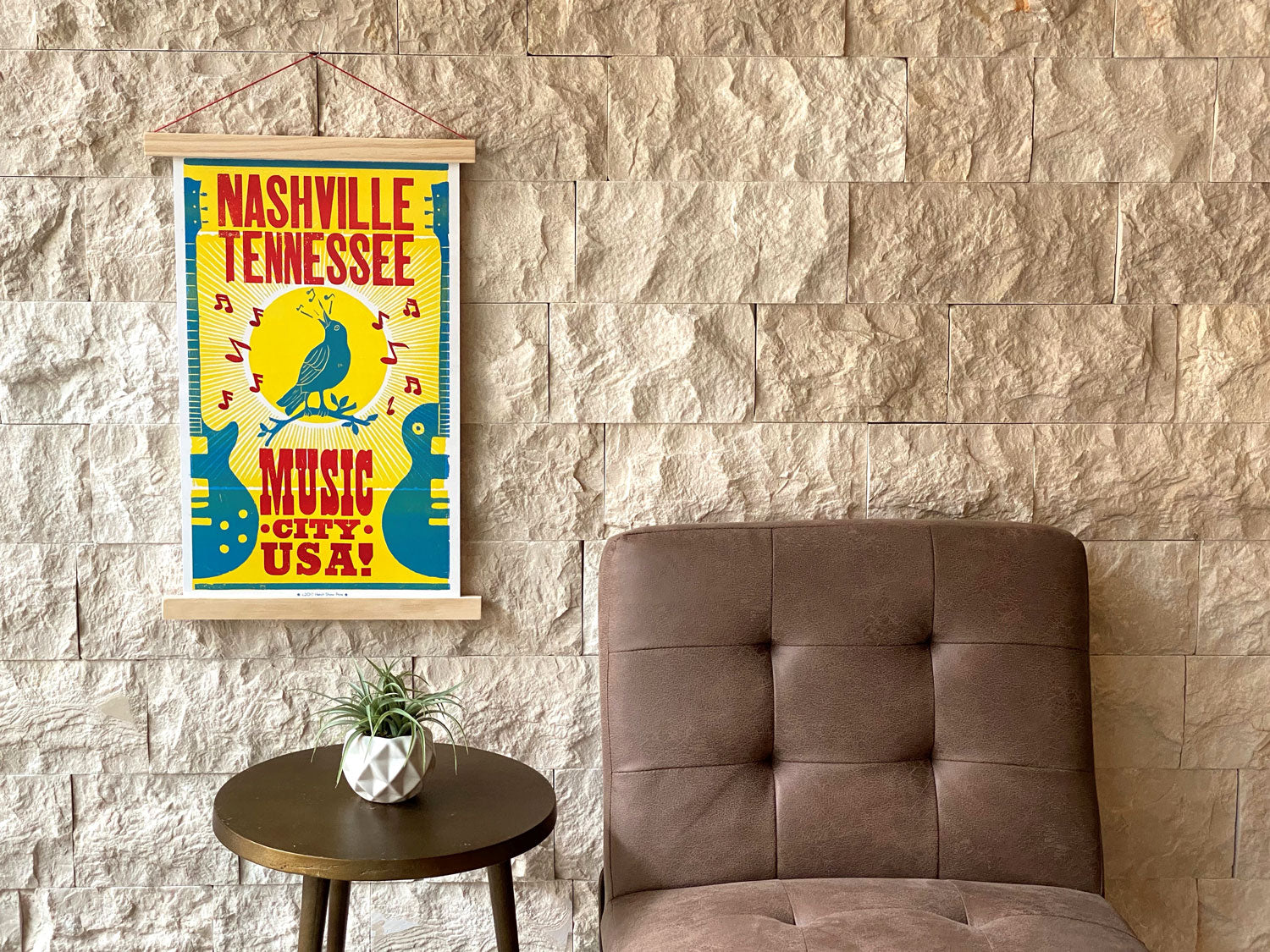 Bluebird Music City Poster – Hatch Show Print