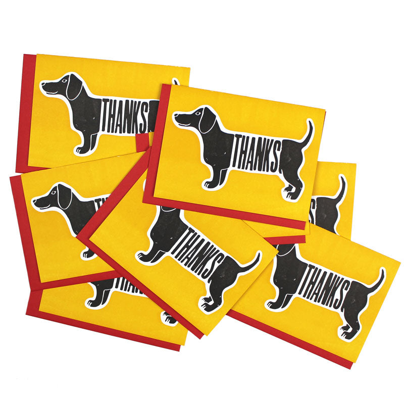 Thanks Dog Boxed Card Set – Hatch Show Print