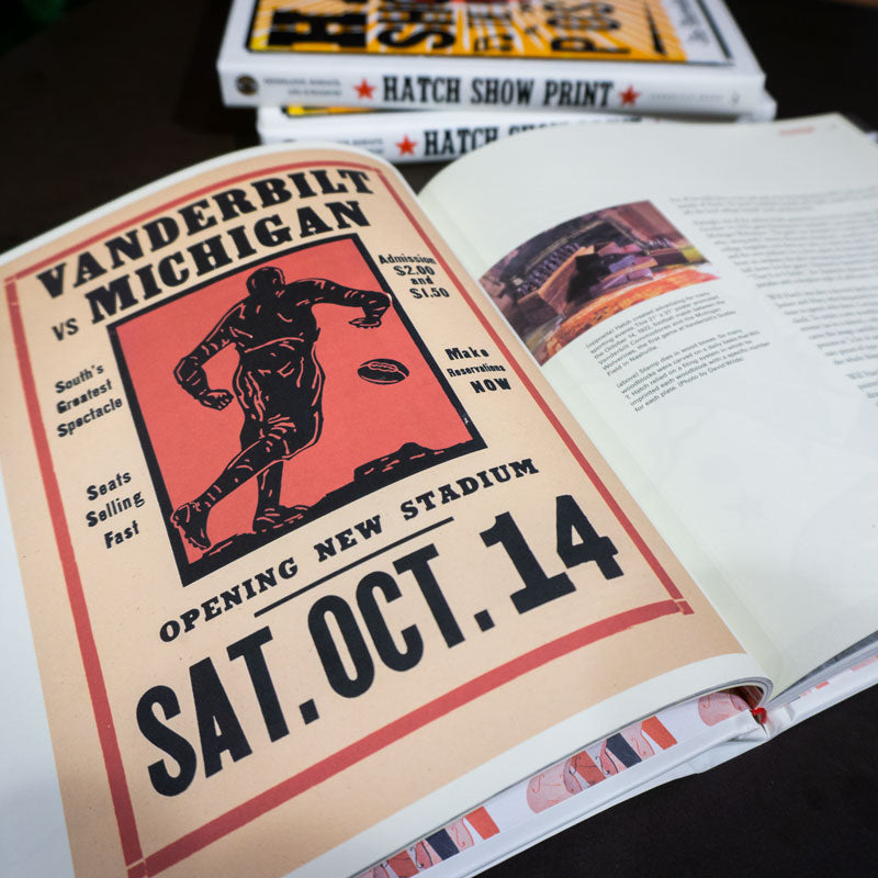 Hatch Show Print: The History of a Great American Poster Shop Hardcove