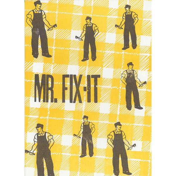 Mr. Fix It Card – Hatch Show Print